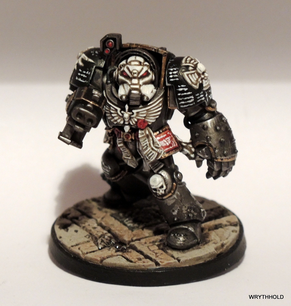 WRYTHHOLD: Painting - Horus Heresy WIP & Dark Angel Terminator