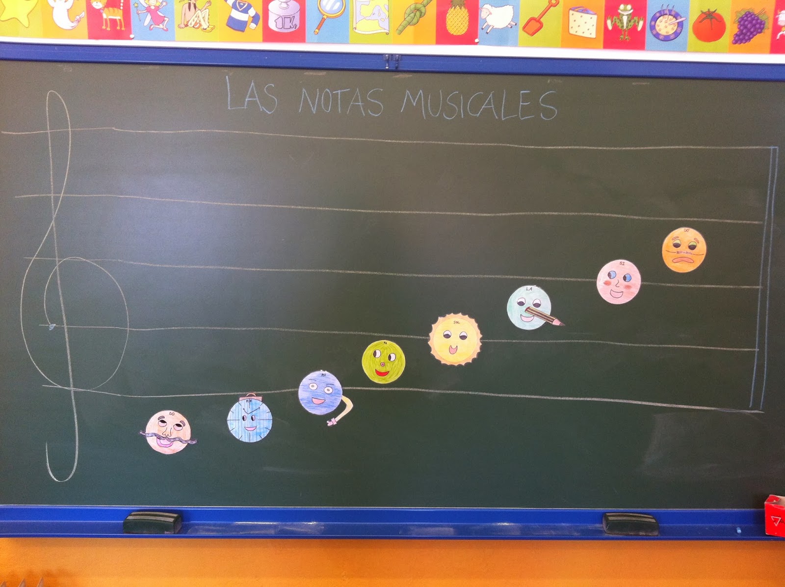 Música en el cole: Aprendemos las notas en primer ciclo