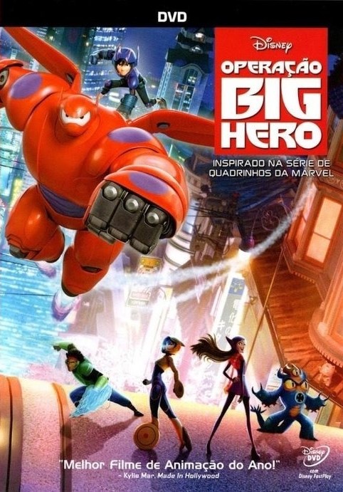 Blog com Gabriel: Operação Big Hero (2014) - DVD-R