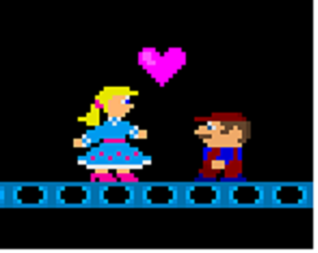 Mario saves the Princess!