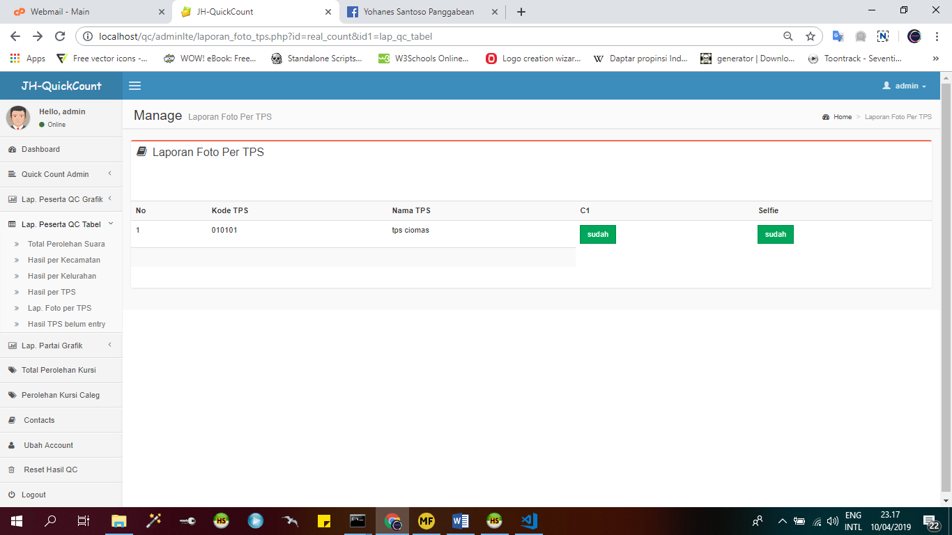 software quick count