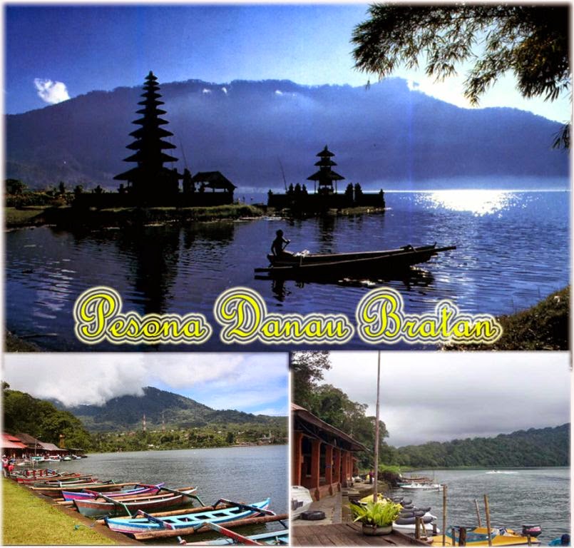 Pesona Keindahan Danau Beratan, Budugul, Bali Indonesia