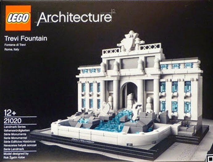 LEGOs® Brasil: LEGO Architecture 21020 Trevi Fountain chegando no ...