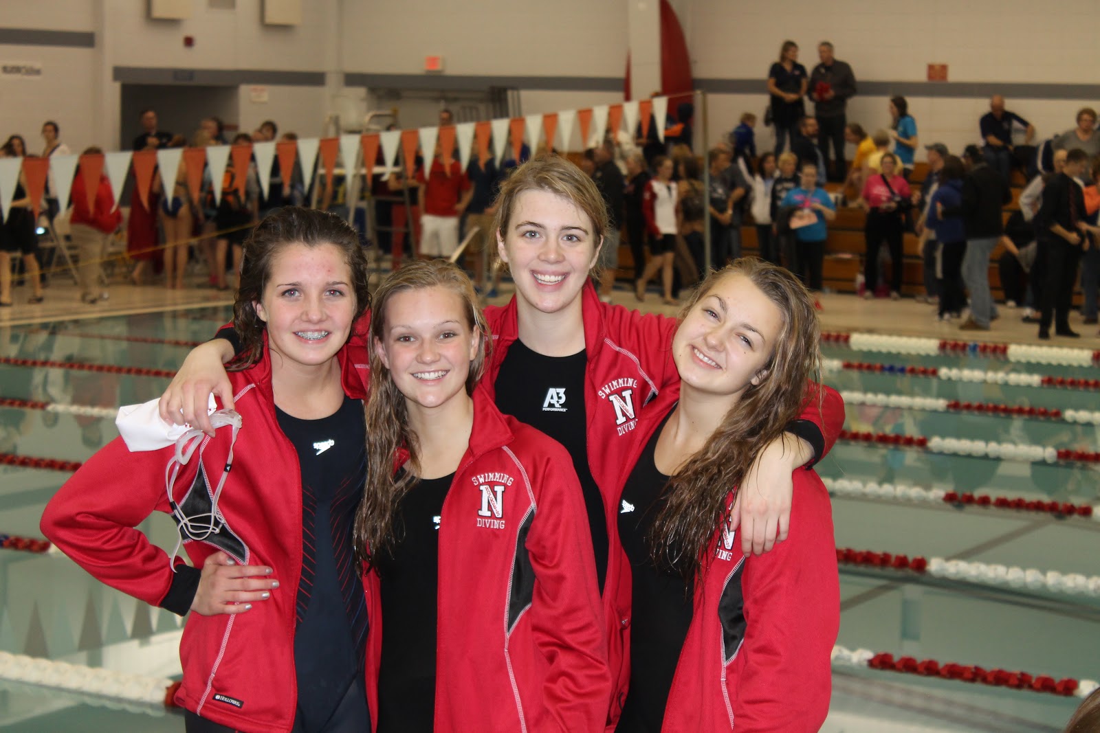 NHS Rocket Swimming and Diving Team: Sectional Champions!