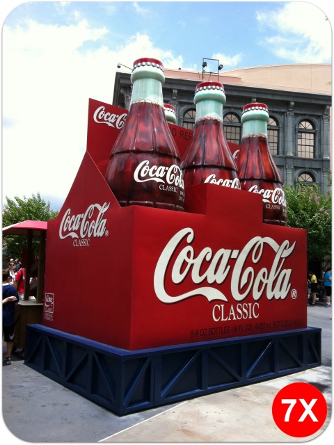 My Coca-Cola® Journey: Giant Coke Bottles Hollywood Studios