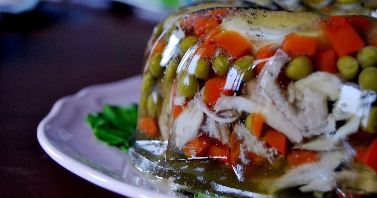 Gospodyni Miejska: Galareta drobiowa