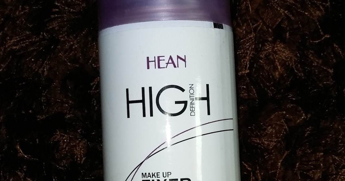 Hean, High Definition, Fixer Spray - utrwalacz makijażu. | Beauty and ...