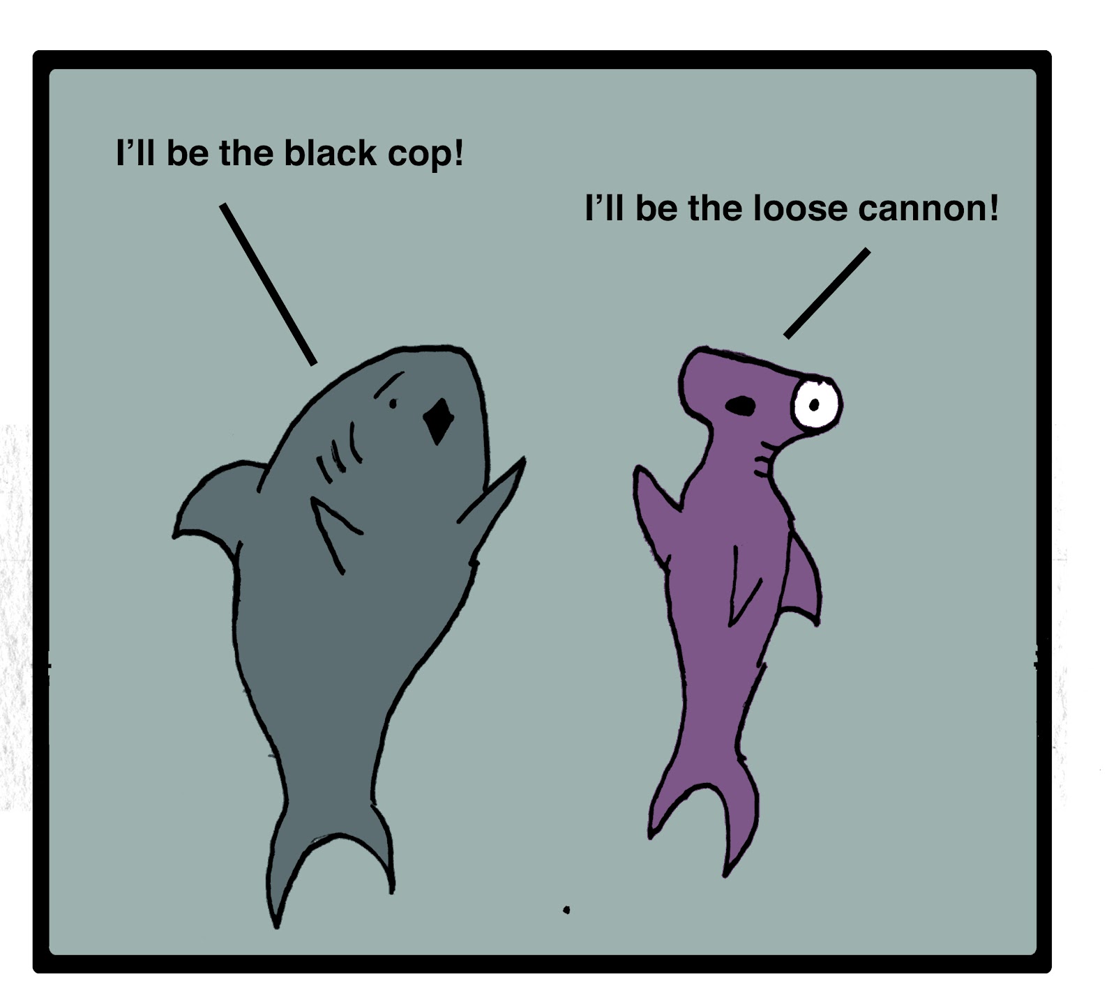 Shark Safety Training Show: Buddy Cop Sharks