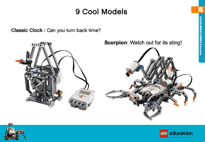 RoBoTiCS® education centre: New 9 Building LEGO Resource Set