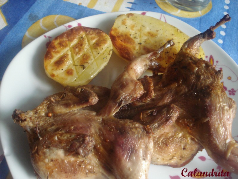 LA COCINA DE CALANDRITA: CODORNICES MARINADAS