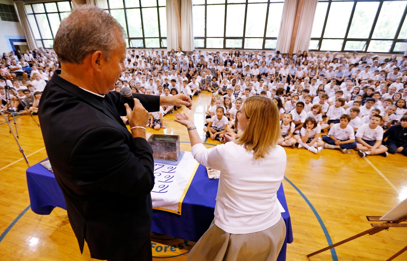 Mark Kodiak Ukena: School of St. Mary unearths Time Capsule from 1957