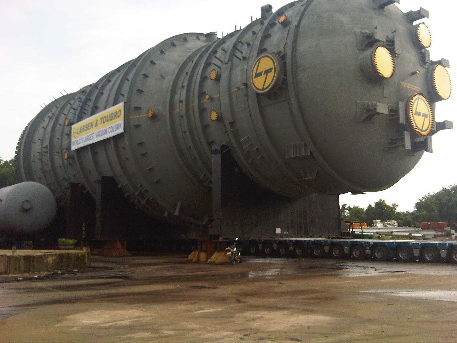 Heavy / ODC Transport in India: Largest Vacuum Column Made and ...