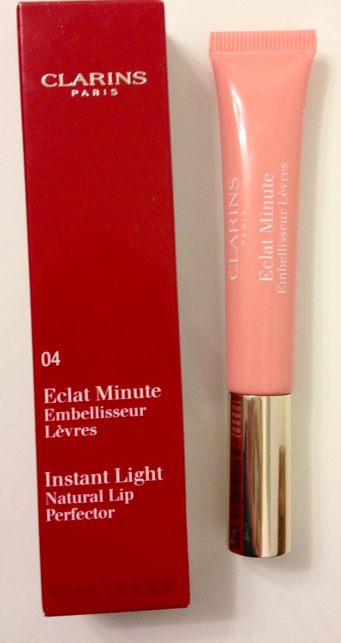 Beautyrausch: Clarins Eclat Minute Natural Lip Perfector - 04 "Petal ...
