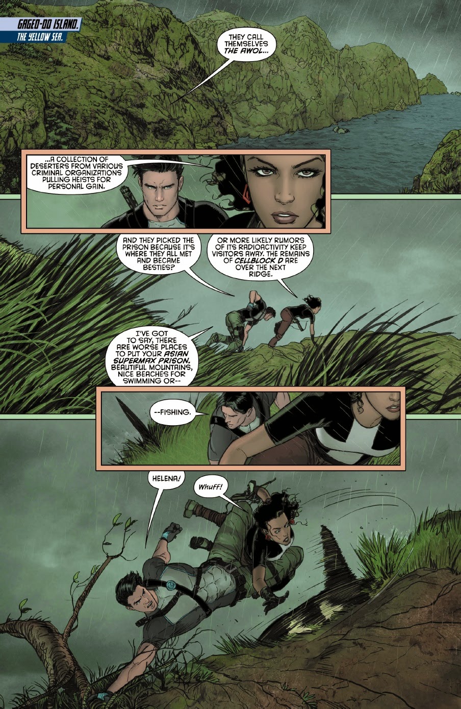 Weird Science DC Comics: Grayson #6 Preview