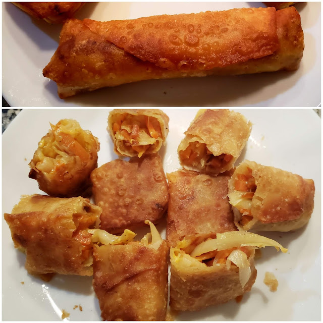 Veg Cheese Spring Rolls