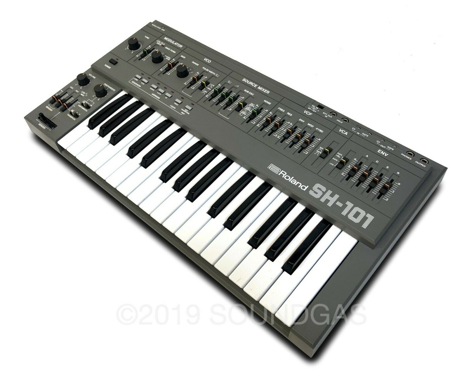 MATRIXSYNTH: ROLAND SH-101 SN 531713 w/ Original Box