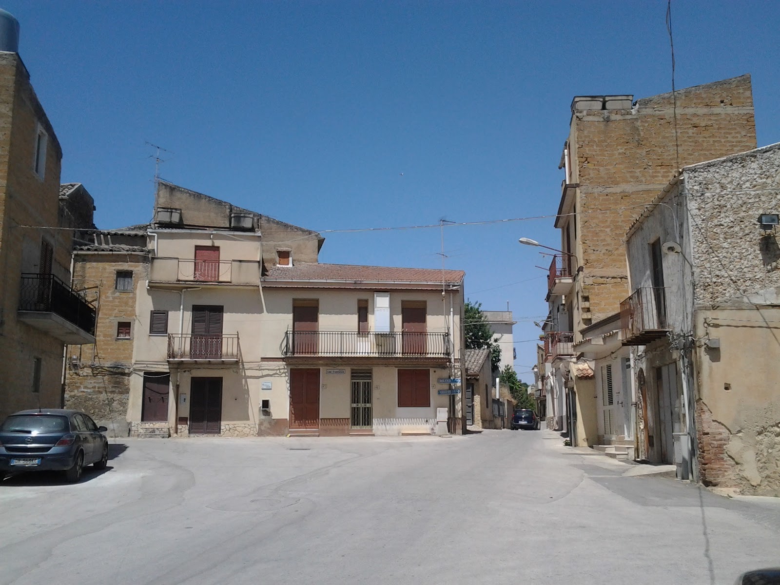 looking for identity: The old fountain in Racalmuto..