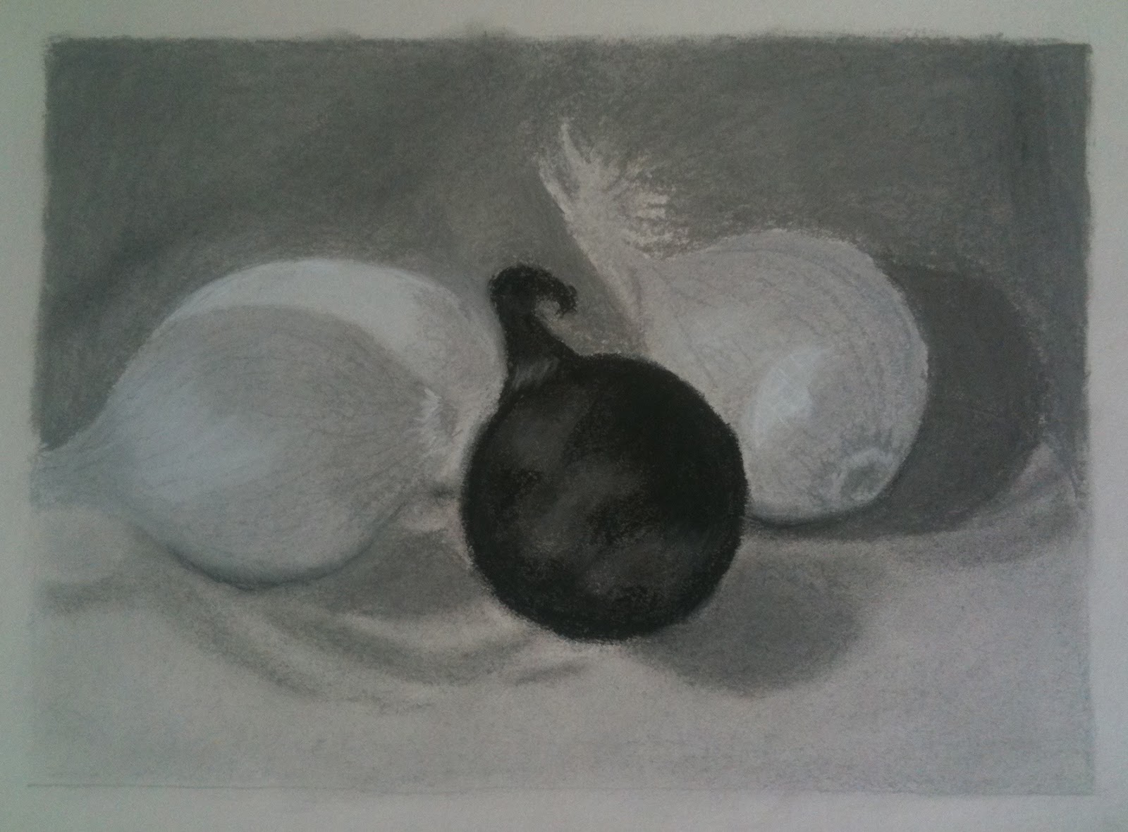 Julie Douglas, Notes from The Atelier: Tonal value studies, charcoal ...