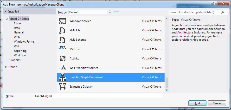 Muhammad Shujaat Siddiqi: Visual Studio 2012 Code Map - Visualizing ...