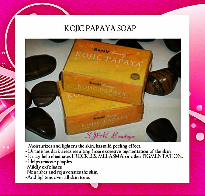 SJ&R Beautique: ROYALE KOJIC PAPAYA SOAP 130g