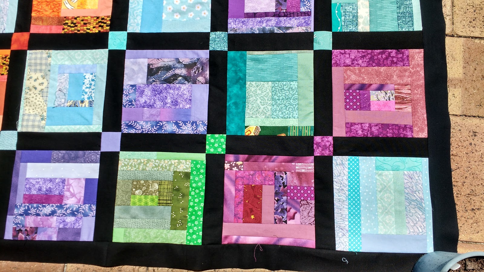 My Purple Patch: Rainbow Squares