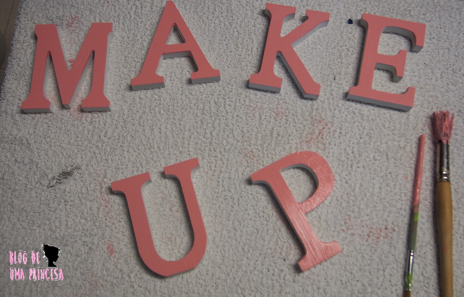 DIY #4 | Letras personalizadas | A Princesa