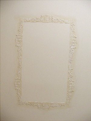 Victoria Larsen's Decorating with Class: Raised Plaster Wall Frames Add ...