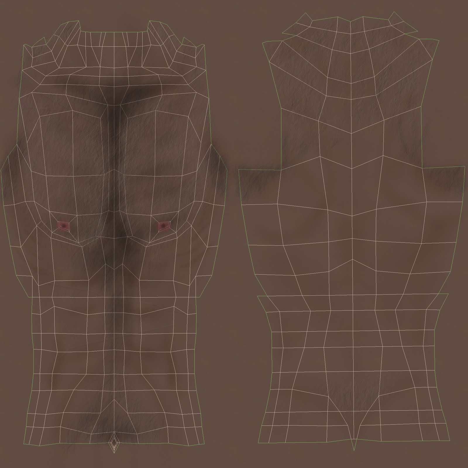 3D work: Textures and WireFrame