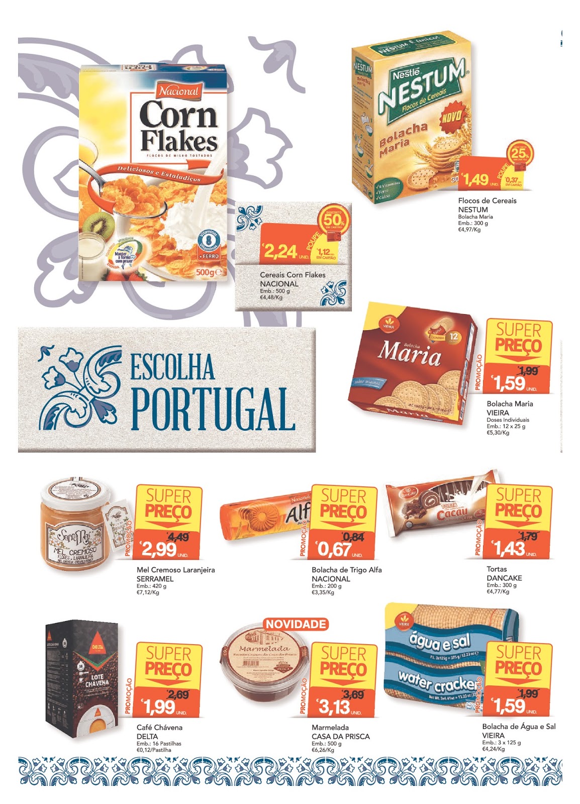 Poupar A Descontar: Folheto Continente Escolha Portugal 6 a 18 de Agosto