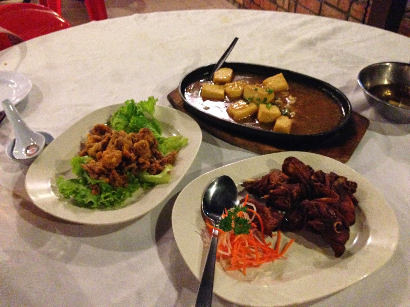 Our Journey : Penang Georgetown - Ocean Green Seafood Restaurant "海洋青海鲜楼"