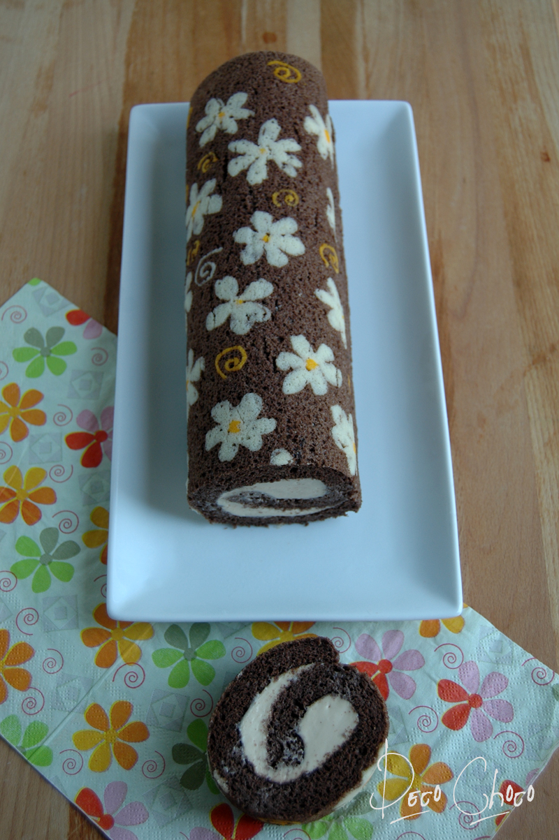 Deco Choco: Chocolate Roll Cake