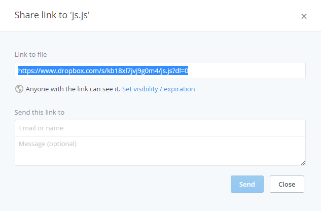 Sử Dụng Dropbox để Host File Js Và Css Cho Websiteblog Tin Học Văn