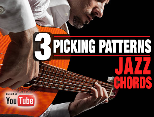 3 Fingerpicked Patterns (Jazz Chords) | Creative Guitar Studio