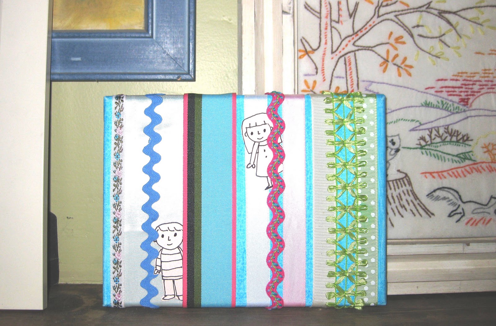 Lemon & Wildwood: Ribbon Canvas