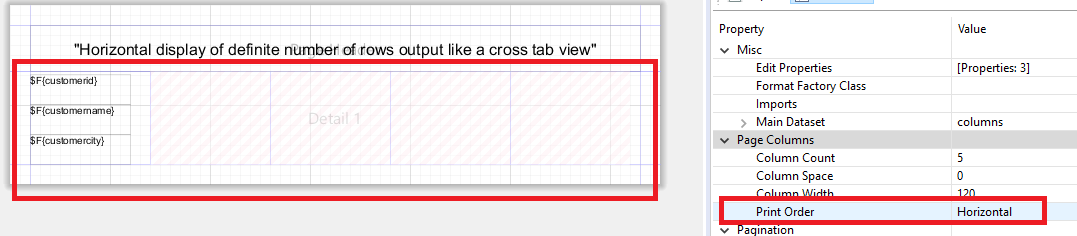 Tip : Horizontal(looks like vertical) display of detailed records in ... Tip : Horizontal(looks like vertical) display of detailed records in ...