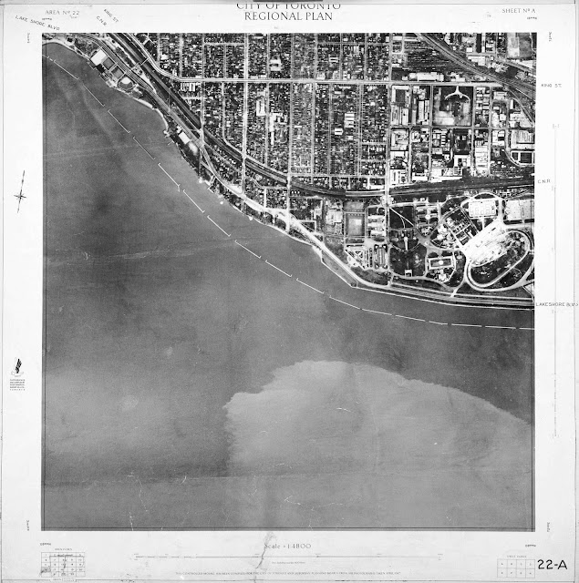 Fort York and Garrison Common Maps: 1947 City of Toronto: Regional Plan ...