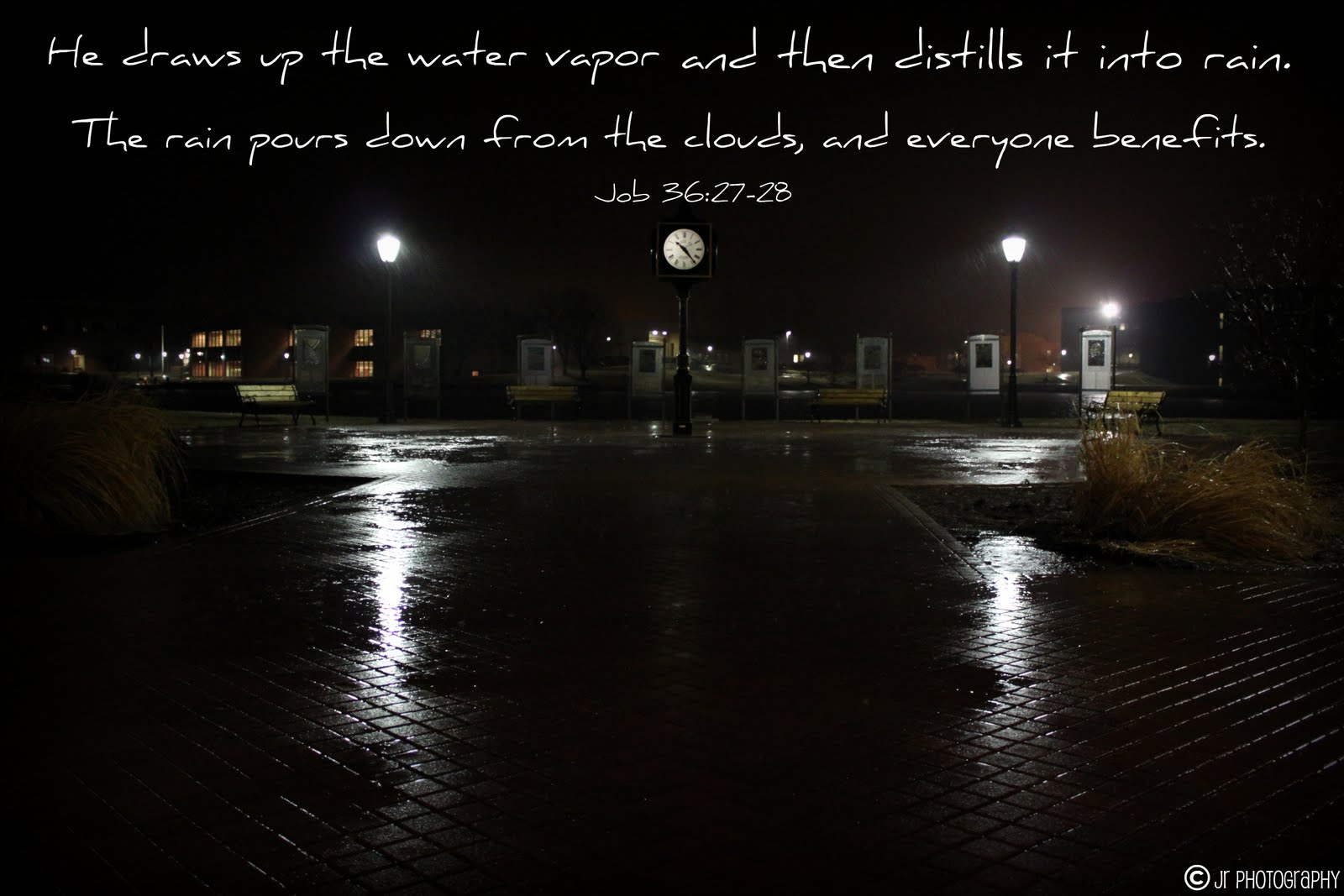 Image-ine: Job 36:27-28