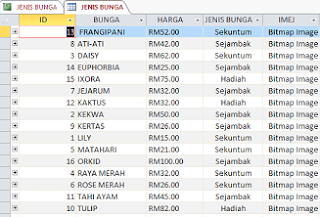 QASEH HAJAR : Membuat Report dari jadual (table)