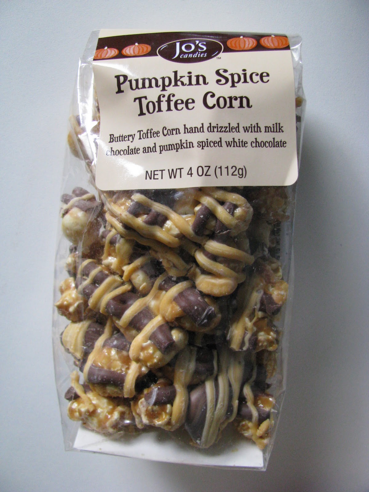 Corrie Food: Jo's Candies - Dark Salted Caramels, Pumpkin Spice Toffee ...