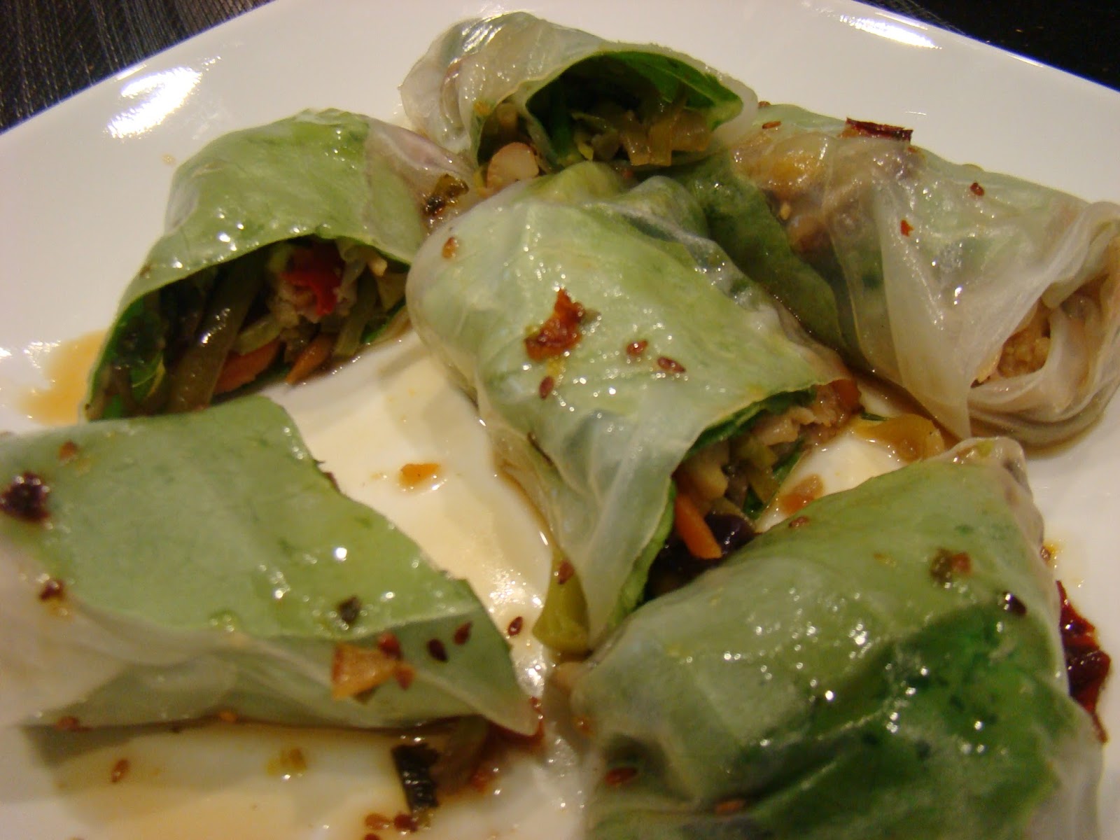 My Favorite Recipes Collection: Spring Rolls filled with Veggies and ...