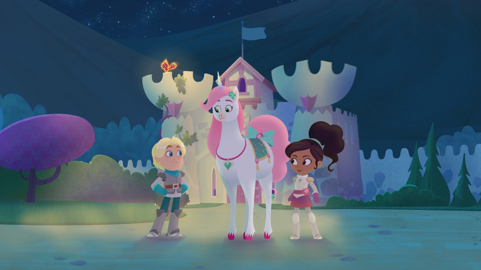 NickALive!: Nickelodeon’s First-Ever Princess Is Biracial, And A Knight