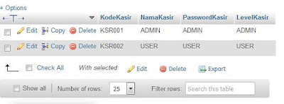 Membuat Database Dan Tabel Kasir Dengan Mysql - Java Media Kita