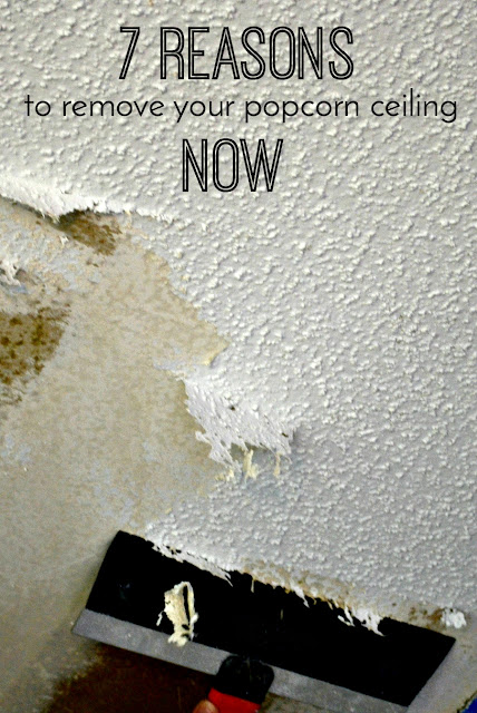 Architecture of a Mom: 7 Reasons to Remove Your Popcorn Ceiling