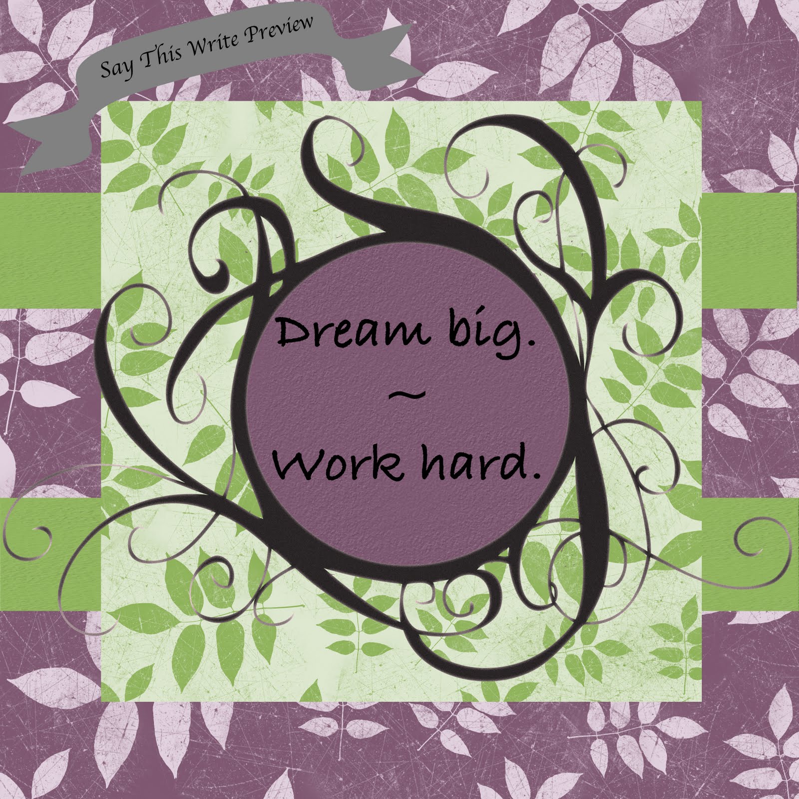 Say This Write: Thought Boxes