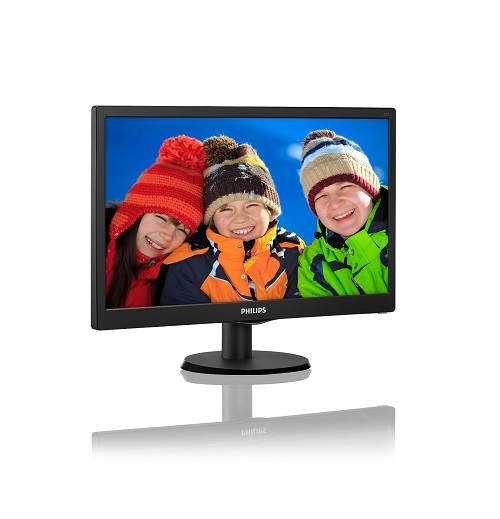 gaming computers in uae: PHILIPS 193V5LSB2 18.5-INCH LED MONITOR