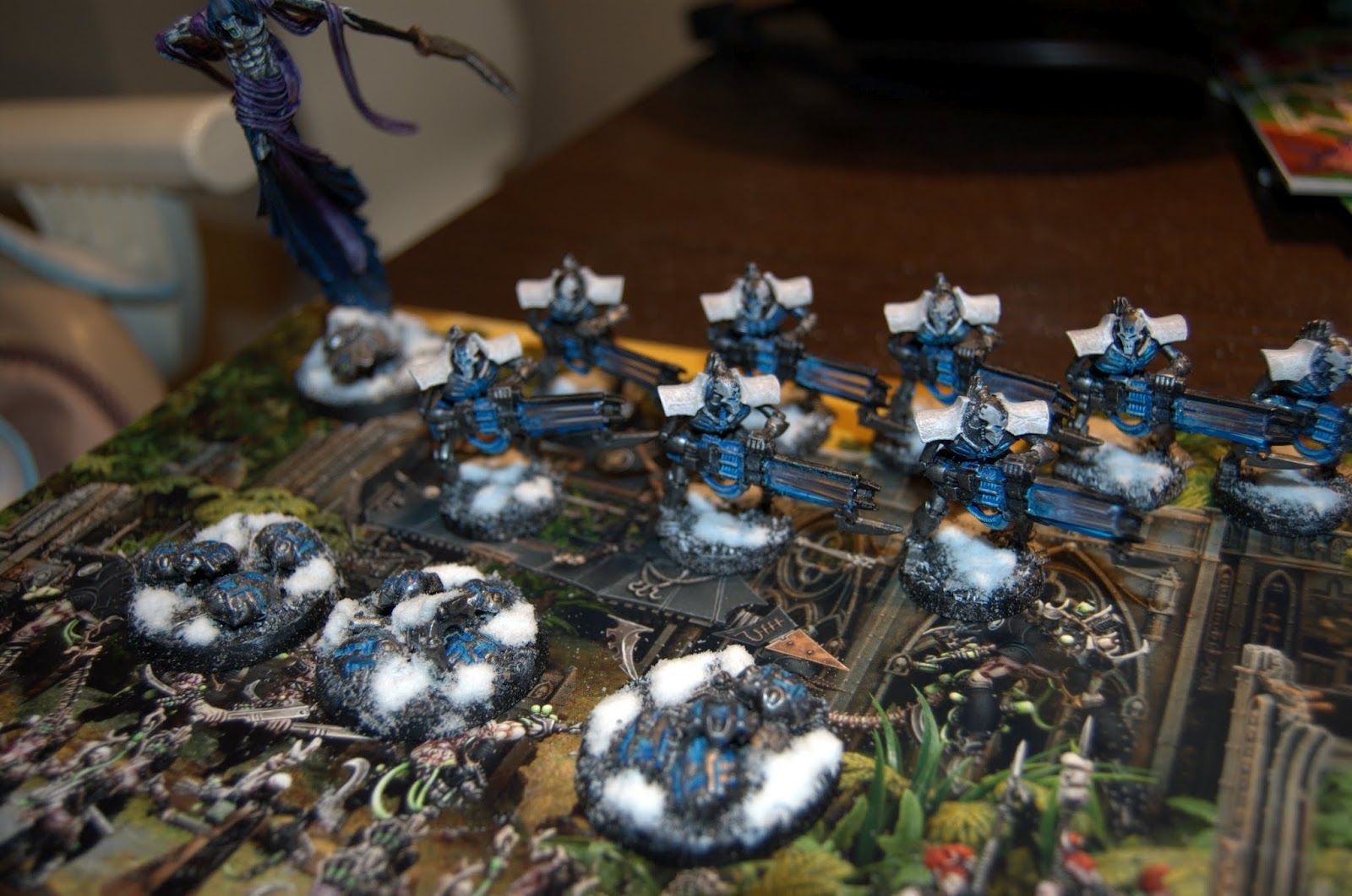 Necron Snow Bases Round 2 | JoeSavesTheDay