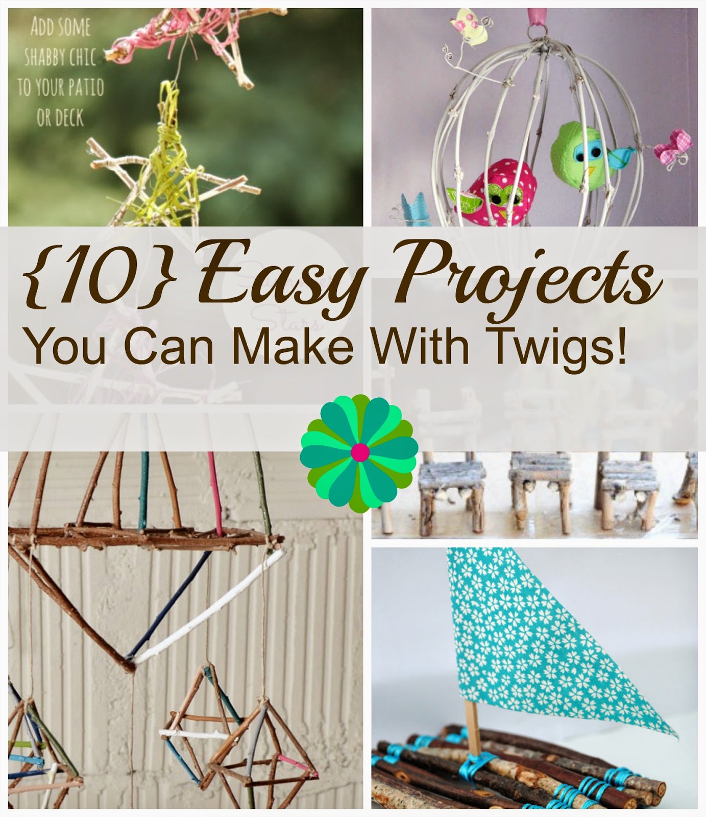 Spring windstorms have brought down lots of twigs in our neighborhood ...