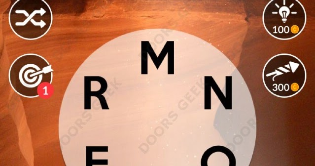 Wordscapes Level 100 Answers ~ Doors Geek