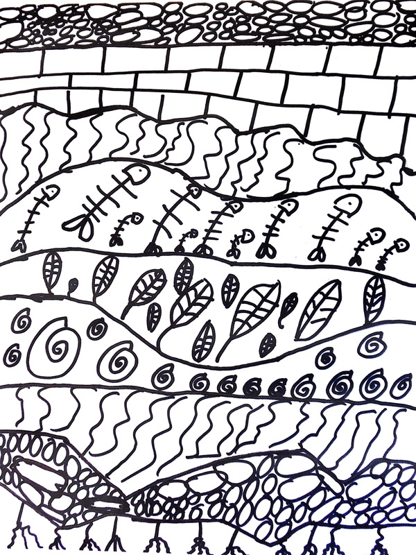 Earl Warren Arts: Second Grade "Fossils"