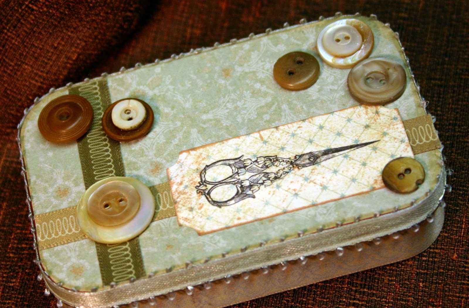 Moonbeams & Fireflies: Fall Swap All Buttoned Up